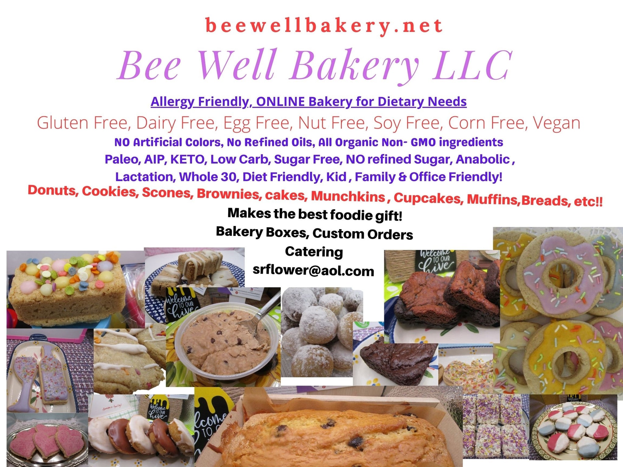 Sugar Free Sampler, Gluten Free, Dairy Free, Egg Free, Erythritol Free ...